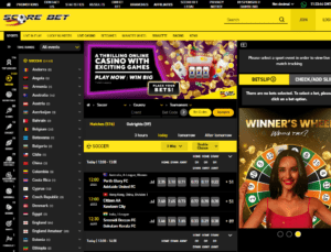 Scorebet Detailed Bookmaker Review - Bet and Win