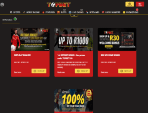 Topbet Detailed Review - Bet and Win